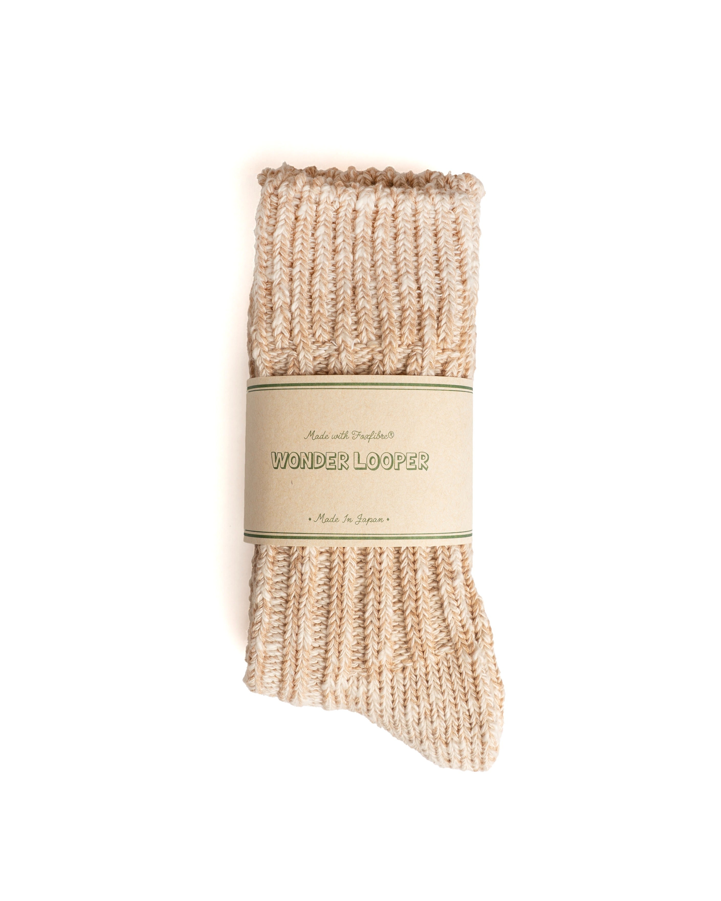 Low Gauge Moku Foxfibre® Socks - Coyote 30 – Wonder Looper